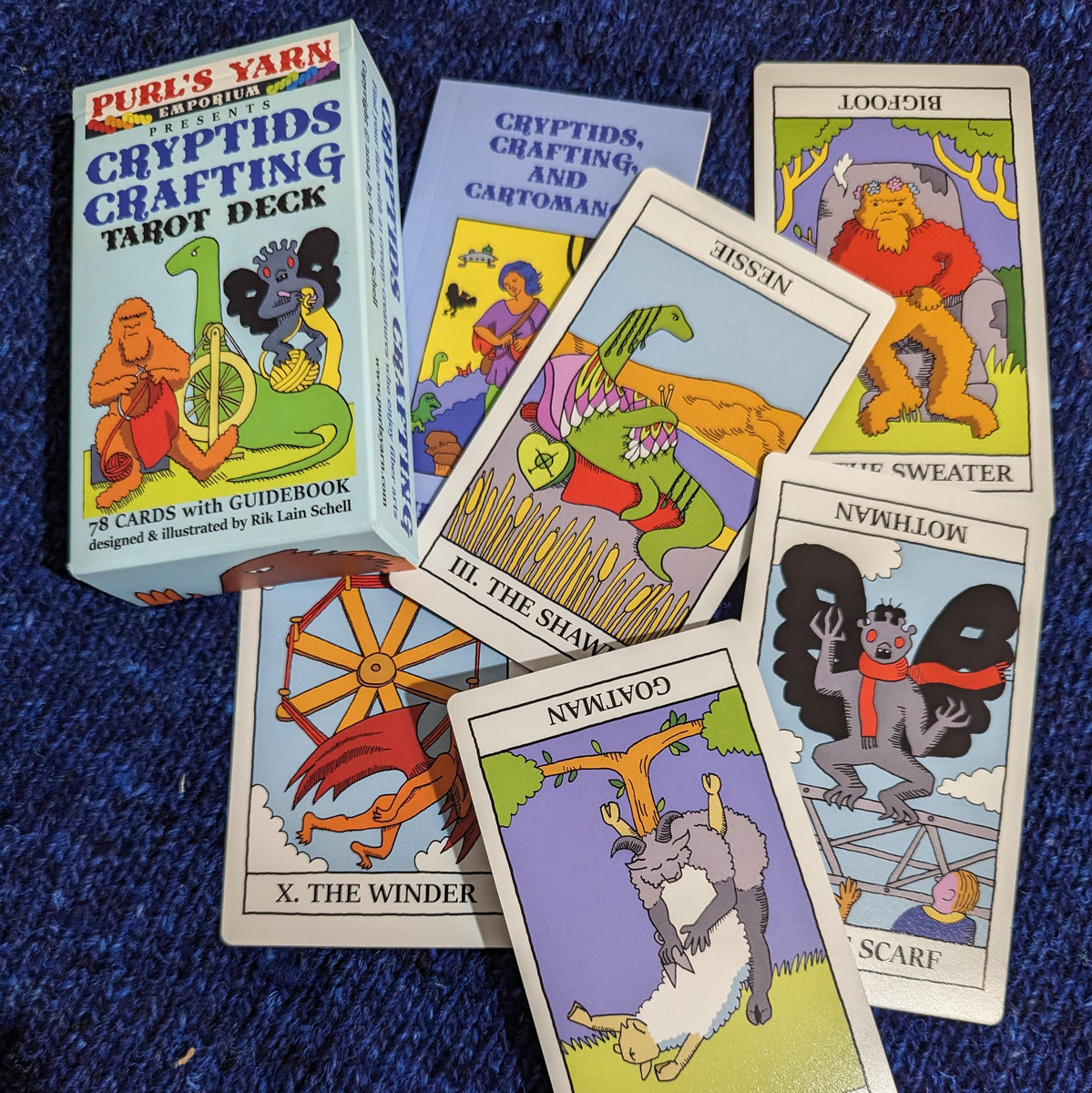 Cryptids Crafting Tarot Deck – Purl's Yarn Emporium