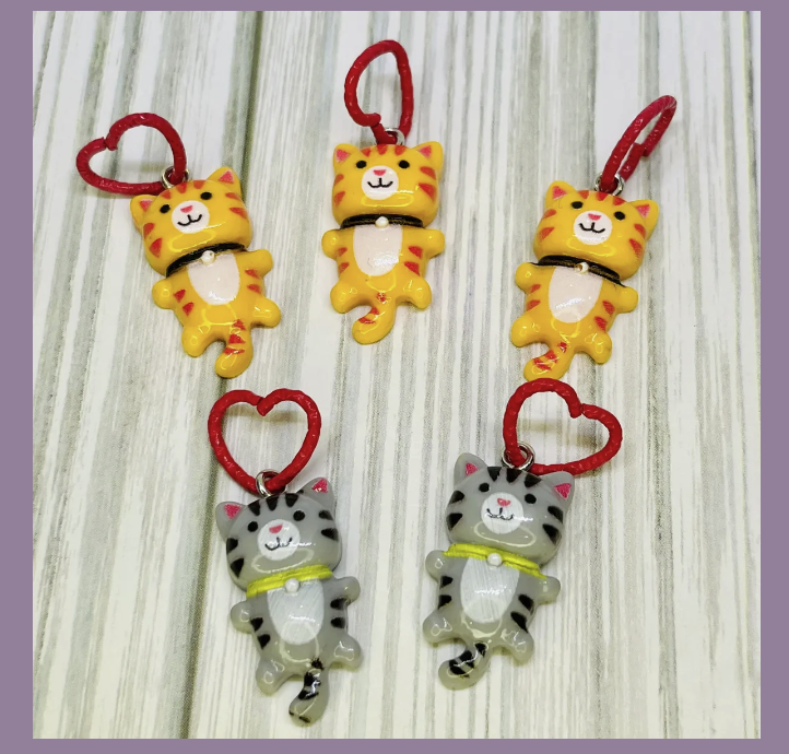 Coley Cute Stitch Markers & Point Protectors – Purl's Yarn Emporium