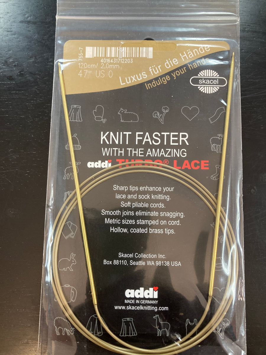 addi Lace Circular Needles – Purl's Yarn Emporium